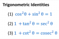 Formula of Trigonometry - [Sin, Cos, Tan, Cot, Sec & Cosec]